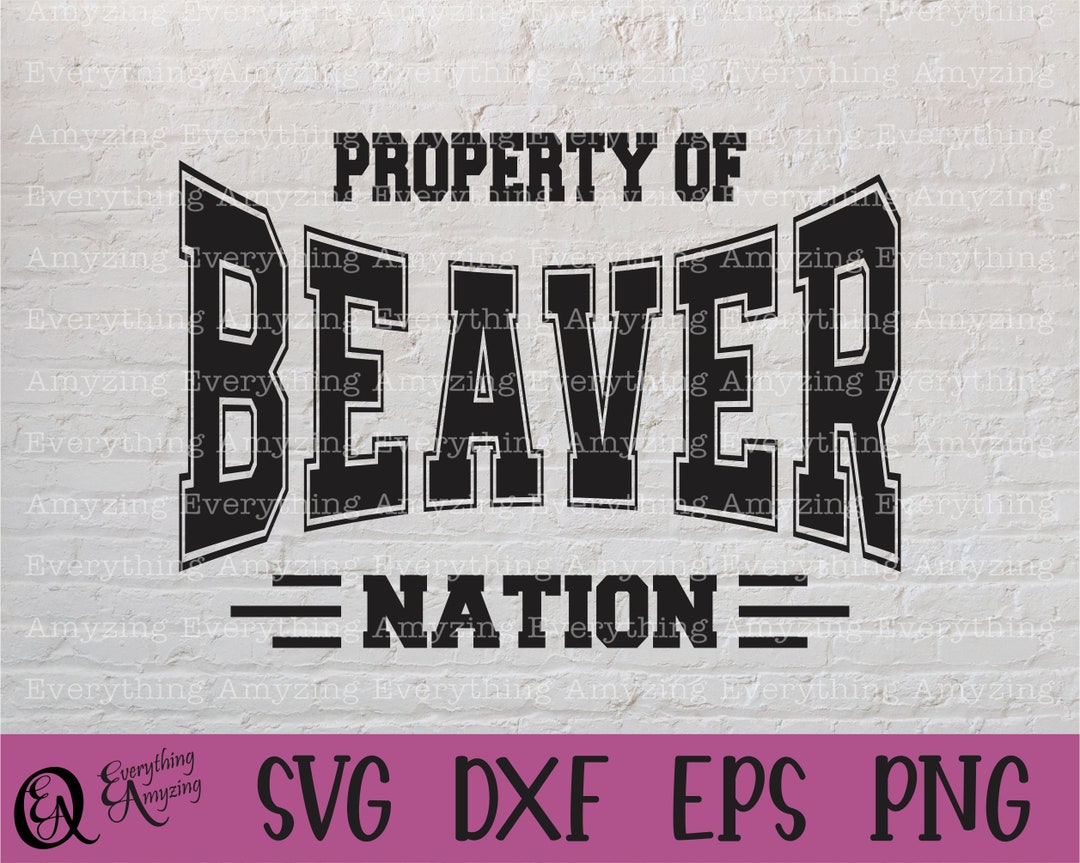 Beaver Nation Svg, Beavers Mascot Svg, Beavers School Spirit Svg ...