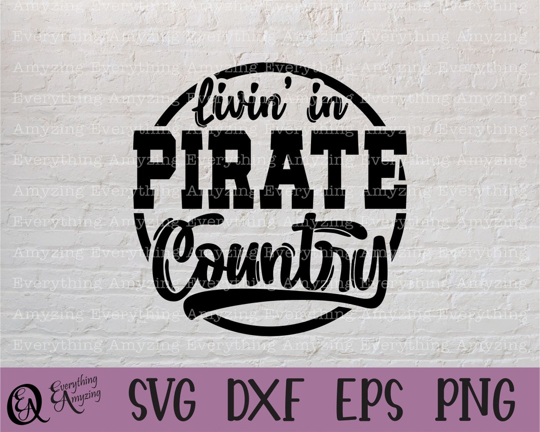 Pirate Country Svg, Pirates Mascot Svg, Pirates School Spirit Svg ...