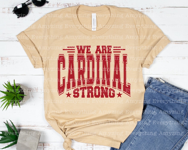 Cardinal Strong Svg, Cardinals Mascot Svg, Cardinals School Spirit Svg ...