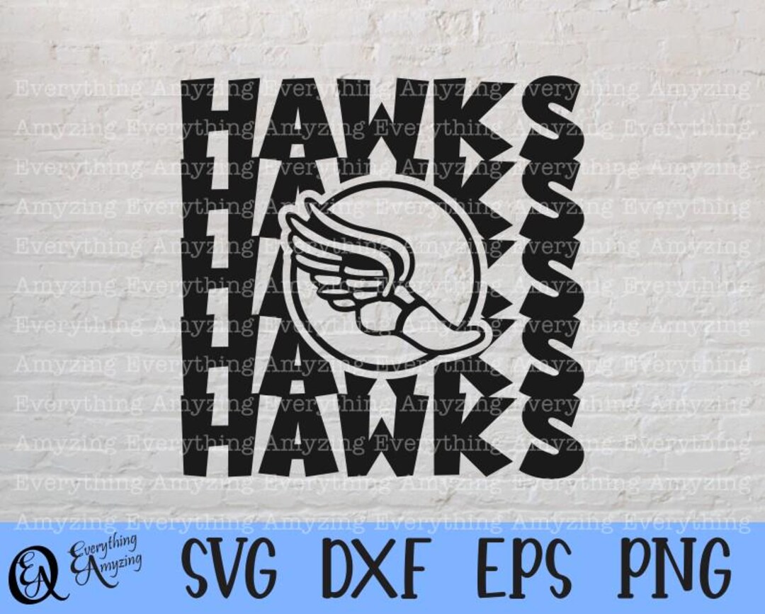 Hawks Track Svg, Hawks Mascot Svg, Hawks Cross Country Svg, Hawks High ...