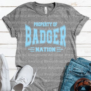 Badger Nation Svg, Badgers Mascot Svg, Badgers School Spirit Svg ...