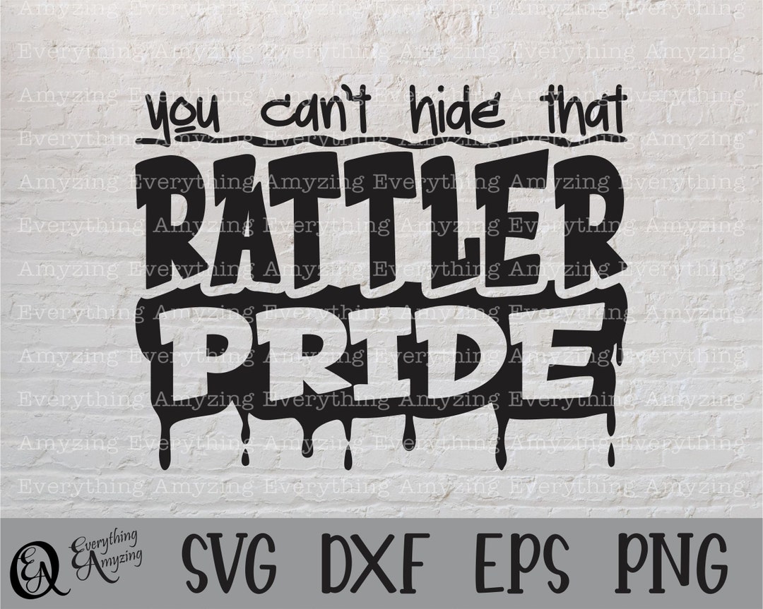 Rattler Pride Svg, Rattlers Mascot Svg, Rattlers School Spirit Svg ...