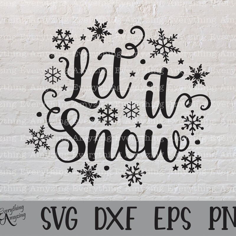 Snow Svg - Etsy