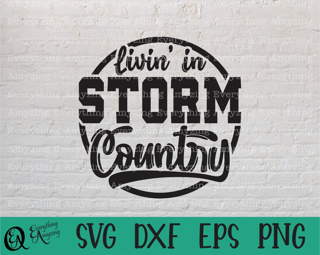 Storm Country Svg, Storm Mascot Svg, Storm School Spirit Svg, Storm ...