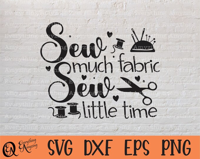 Sew Sister Sewing Notions SVG Instant Download - Etsy Canada