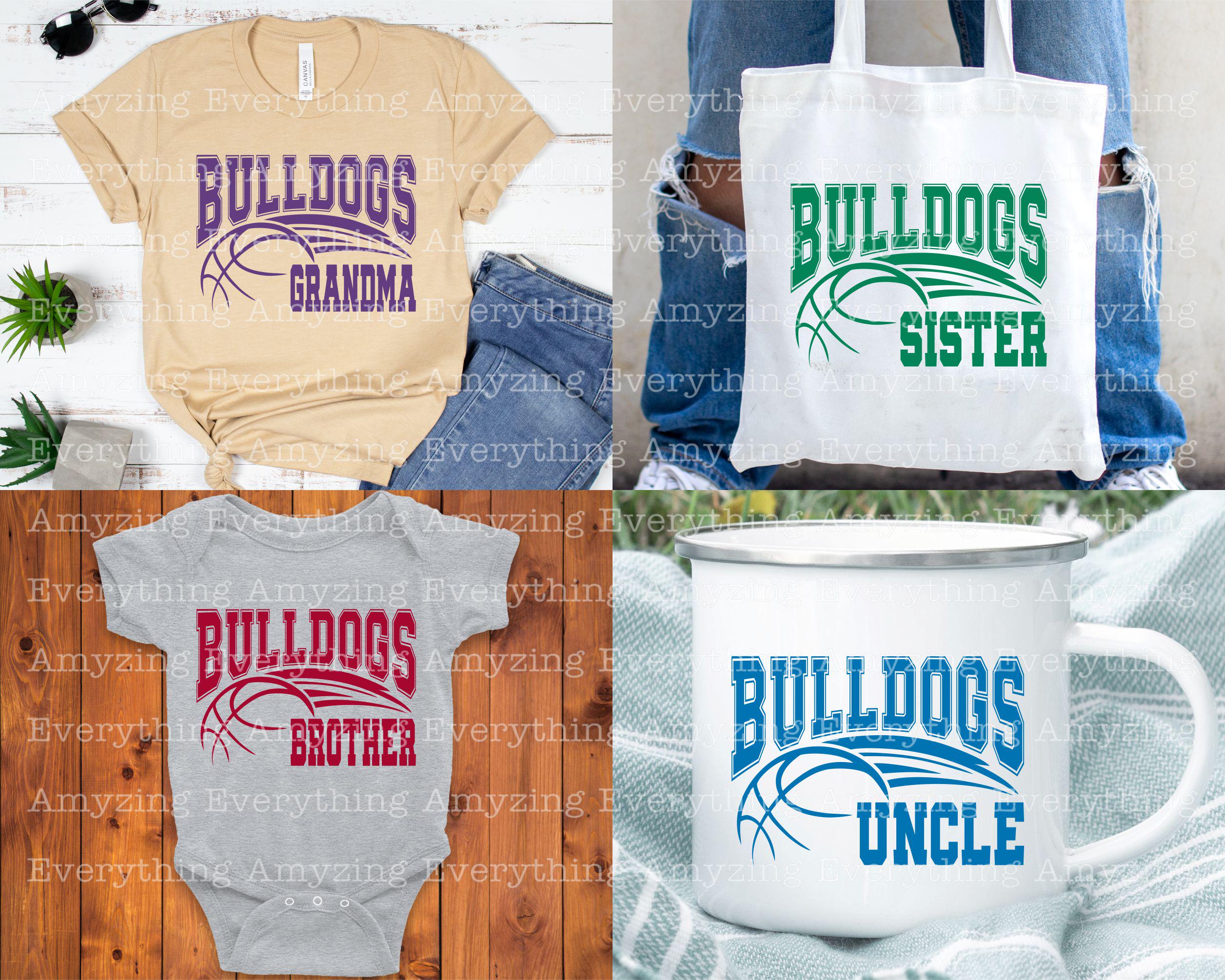 Bulldogs Basketball Family Bundle Svg, Basketball Dad Svg, Bulldog Mom ...