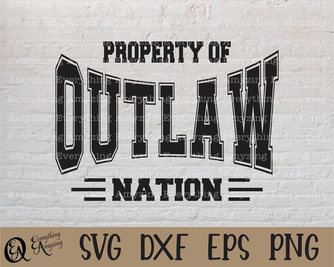 Outlaw Nation Svg, Outlaws Mascot Svg, Outlaws School Spirit Svg ...