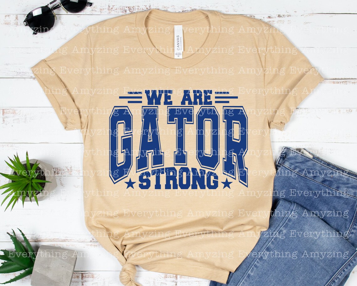 Gator Strong Svg, Gators Mascot Svg, Gators School Spirit Svg, Gators ...