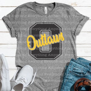 Outlaws Mascot Bundle Svg, Outlaws School Spirit Svg, Outlaws ...