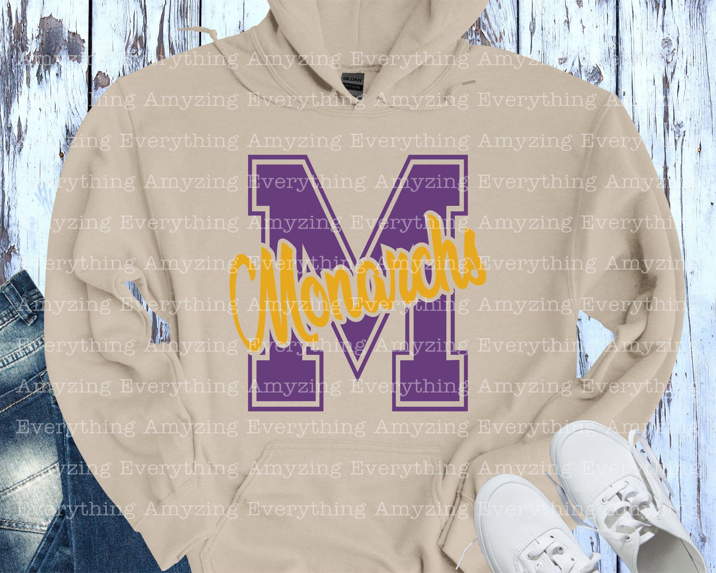 Monarchs Svg, Monarchs Mascot Svg, Monarchs School Spirit Svg, Monarchs ...