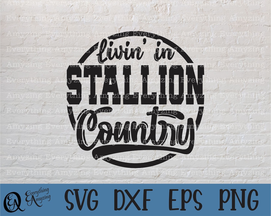 Stallion Country Svg, Stallions Mascot Svg, Stallions School Spirit Svg ...