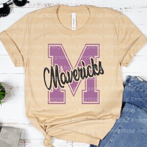 Mavericks Mascot Bundle Svg, Mavericks School Spirit Svg, Mavericks ...