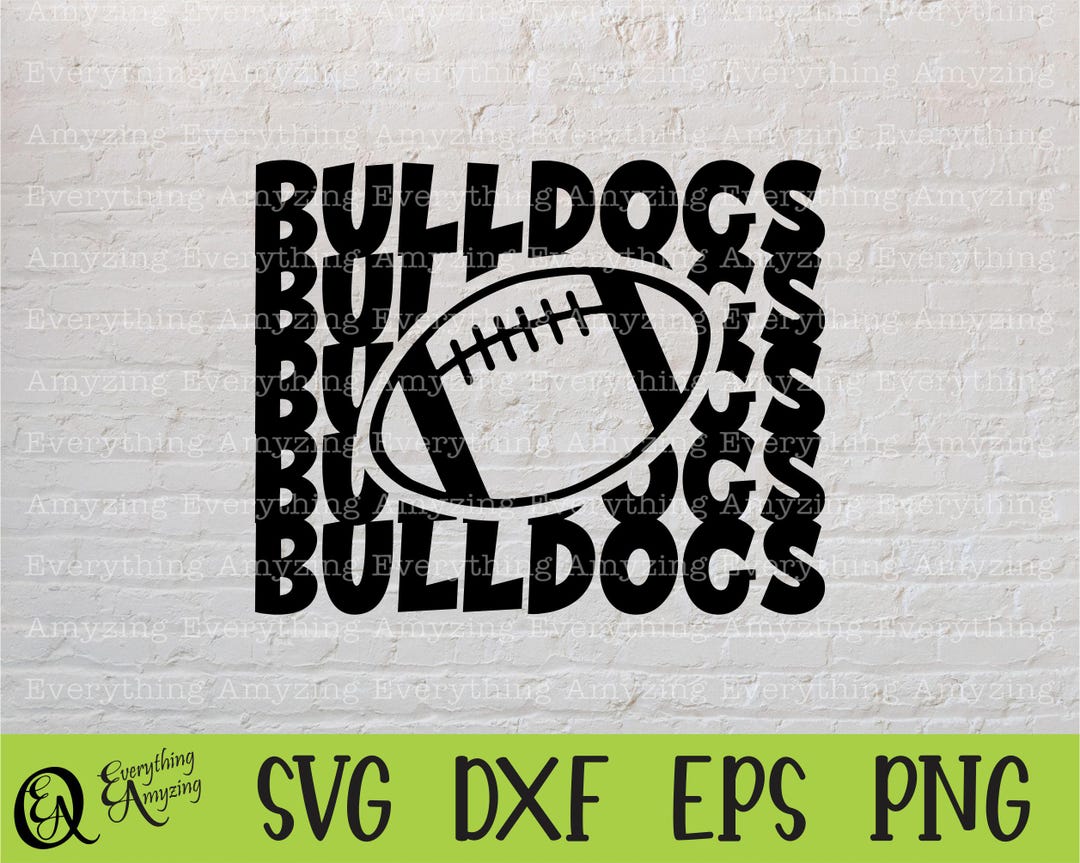 Bulldogs Football, Bulldogs Mascot Svg, Bulldogs High School, Bulldogs ...