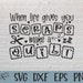 When Life Gives You Scraps Svg, Quilting Svg, Quilter, Sewing Svg ...