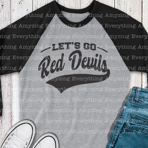 Red Devils Mascot Bundle Svg, Red Devils School Spirit Svg, Red Devils ...