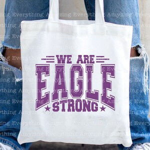 Eagle Strong Svg, Eagles Mascot Svg, Eagles School Spirit Svg, Eagles ...