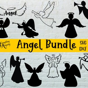 Angel SVG Bundle Angel Svg Angel Decal Angel Sticker Angel | Etsy