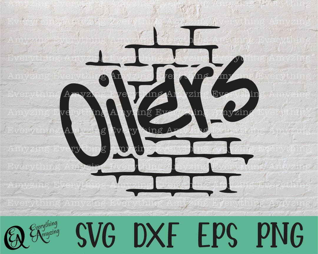 Oilers Graffiti Svg, Oilers Mascot Svg, Oilers School Spirit Svg, High ...