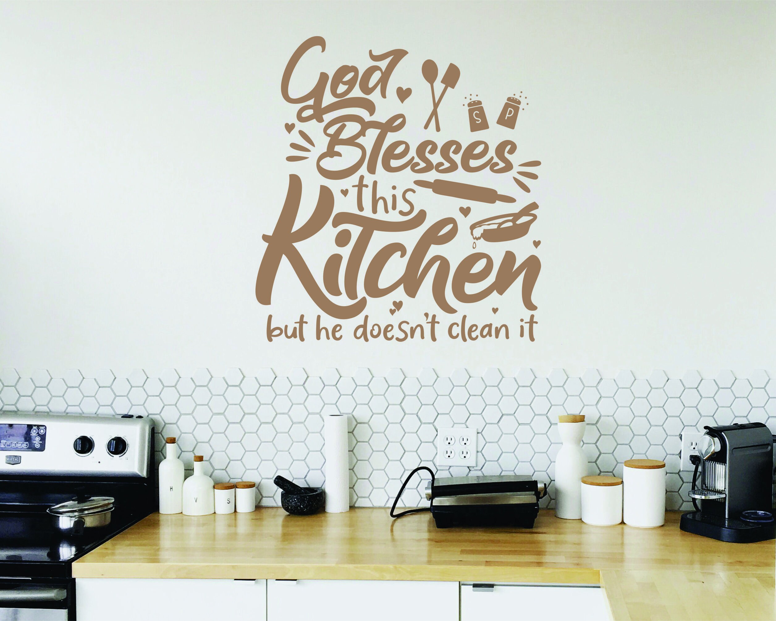 God Blesses This Kitchen Svg Kitchen Svg Cleaning Svg God - Etsy