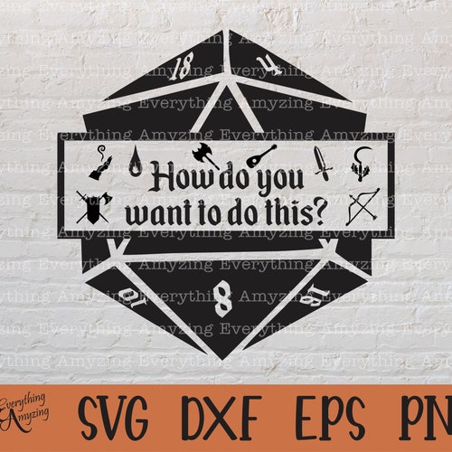 Dnd Logo Dungeons & Dragons Vector Dungeon Master Dice - Etsy