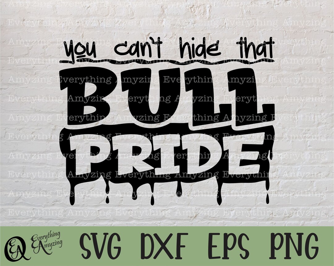 Bull Pride Svg, Bulls Mascot Svg, Bulls School Spirit Svg, Bulls ...