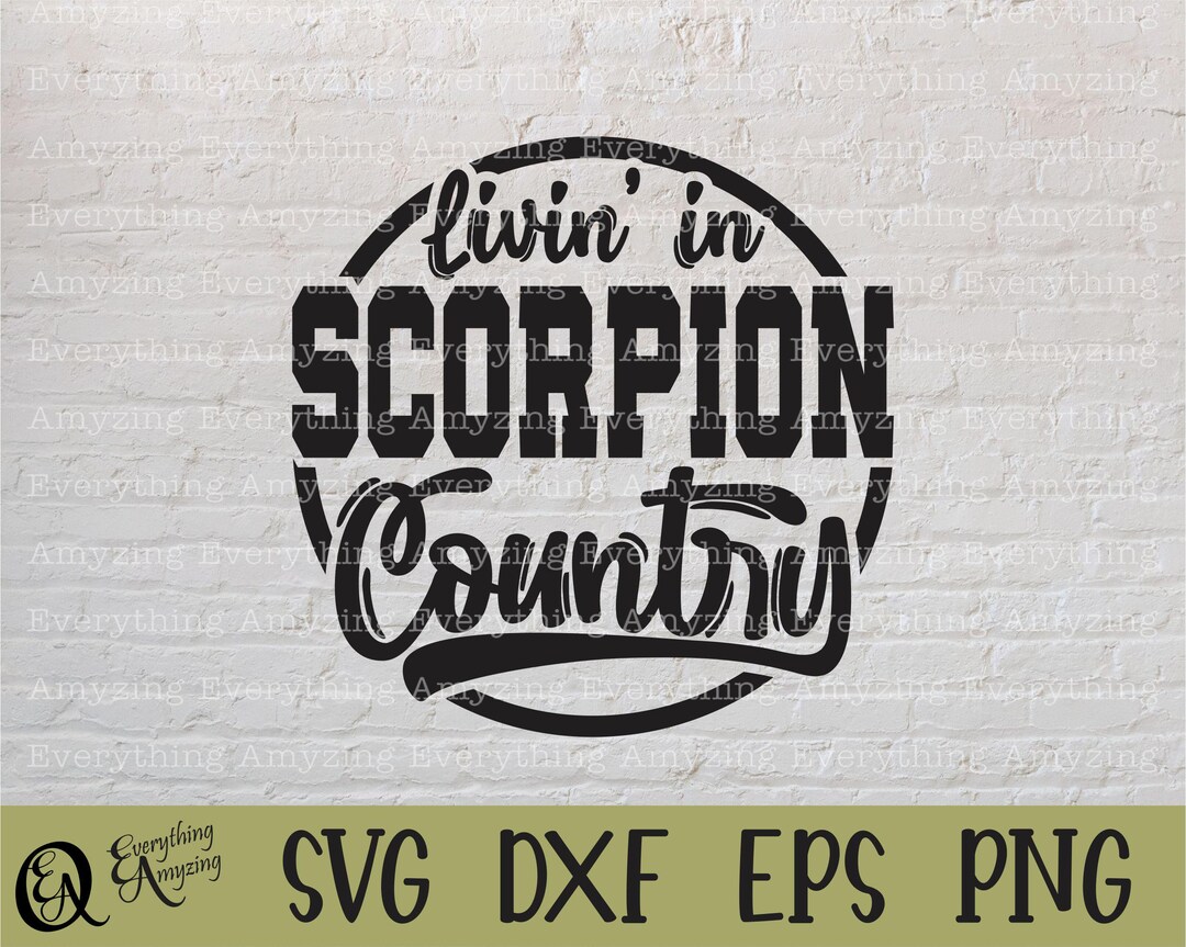 Scorpion Country Svg, Scorpions Mascot Svg, Scorpions School Spirit Svg ...