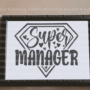 Super Manager Svg, Boss Svg, Office Manager Svg, Business Office ...
