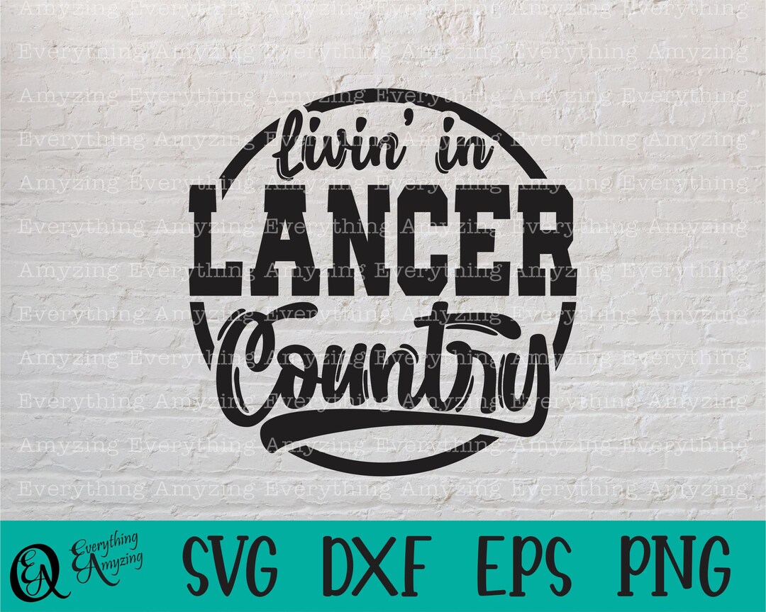 Lancer Country Svg, Lancers Mascot Svg, Lancers School Spirit Svg ...
