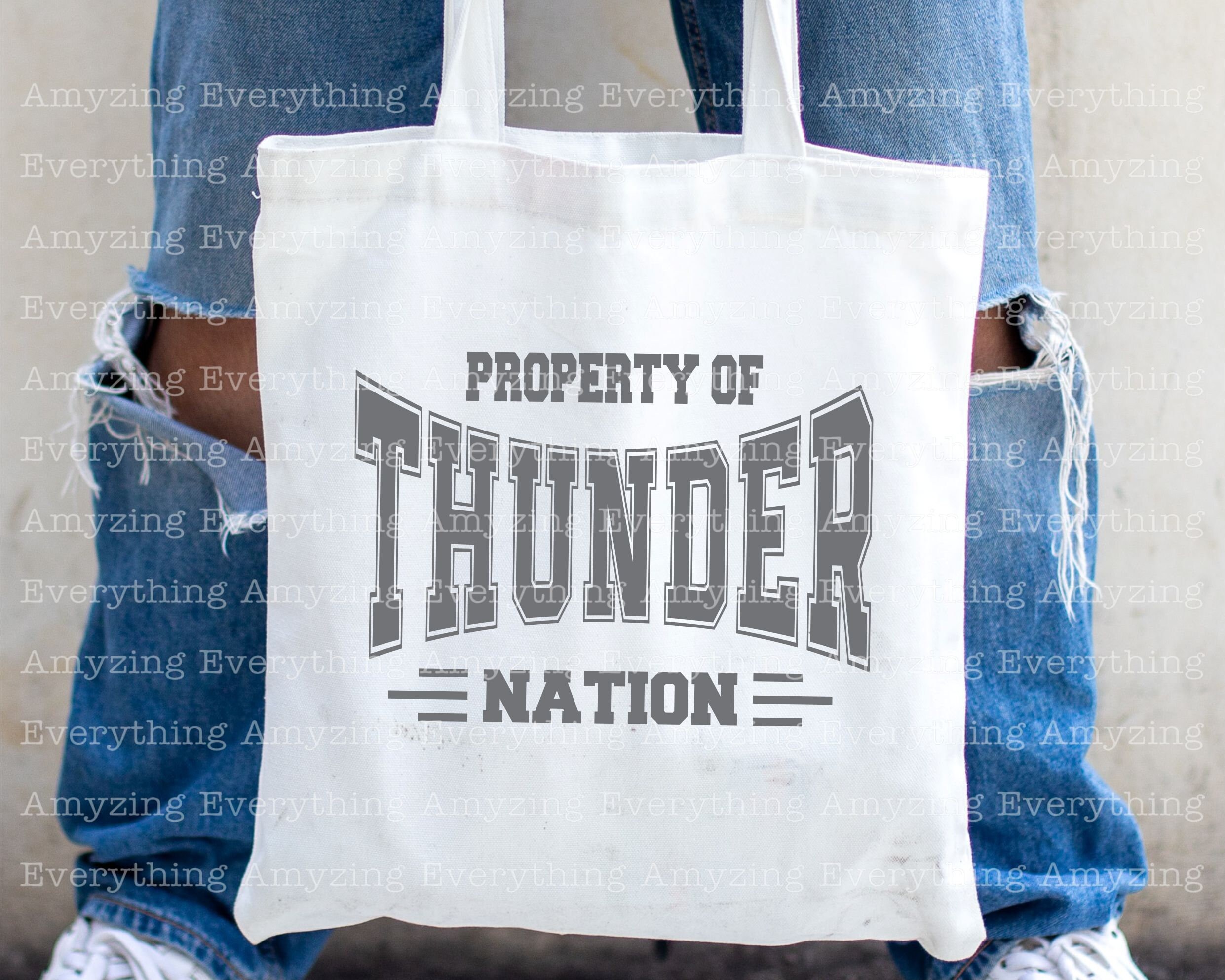 Thunder Nation Svg, Thunder Mascot Svg, Thunder School Spirit Svg ...