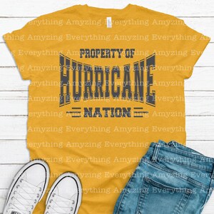Hurricane Nation Svg, Hurricanes Mascot Svg, Hurricanes School Spirit ...