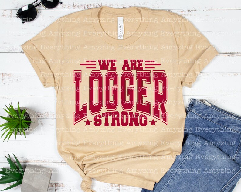 Logger Strong Svg, Loggers Mascot Svg, Loggers School Spirit Svg ...