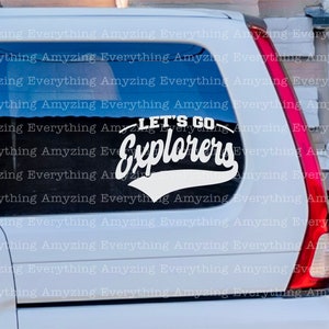 Let's Go Explorers Svg, Explorers Mascot Svg, Explorers School Spirit ...