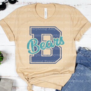 Bears Svg, Bears School Mascot Svg, Bears Team Spirit, Bears Spirit ...