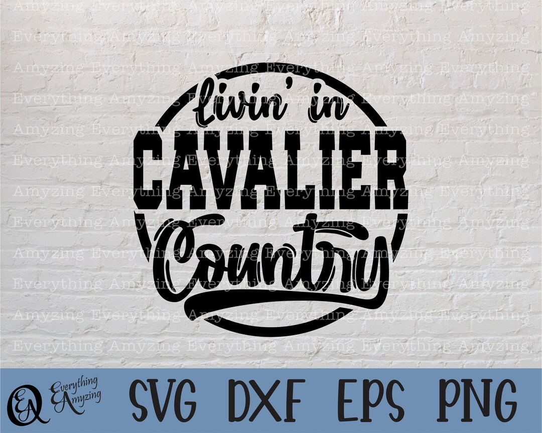 Cavalier Country Svg, Cavaliers Mascot Svg, Cavaliers School Spirit Svg ...