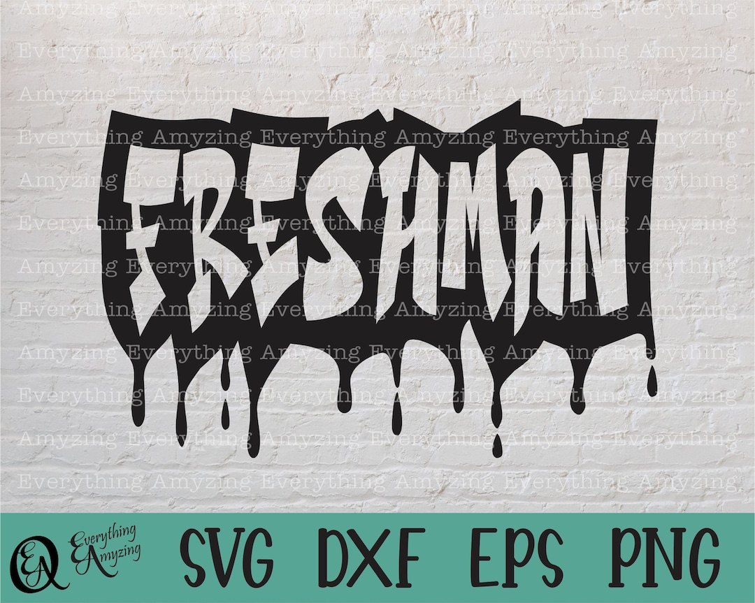 Graffiti Freshman Svg, High School Svg, Teacher Svg, Back to School Svg ...