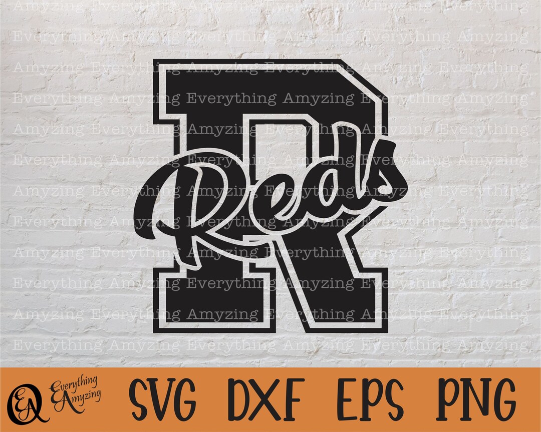 Reds Svg, Reds Mascot Svg, Reds School Spirit Svg, Reds Cheerleading ...