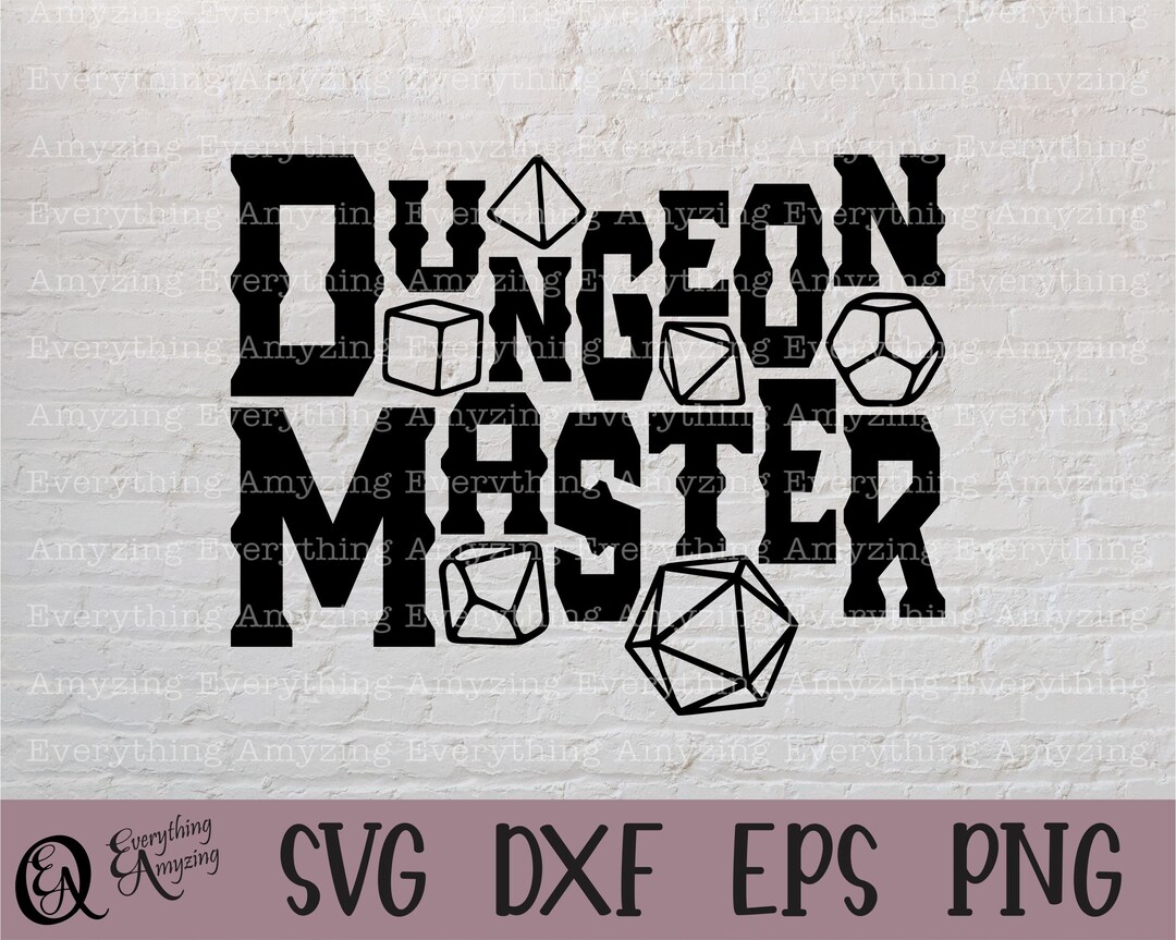 Dungeon Master Svg, Dungeons and Dragons Svg, Dnd Svg, TTRPG Svg, RPG ...