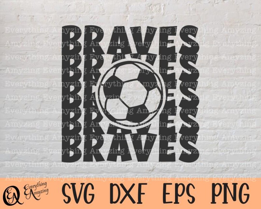 Braves Soccer Svg, Braves Mascot Svg, Braves High School, Braves ...