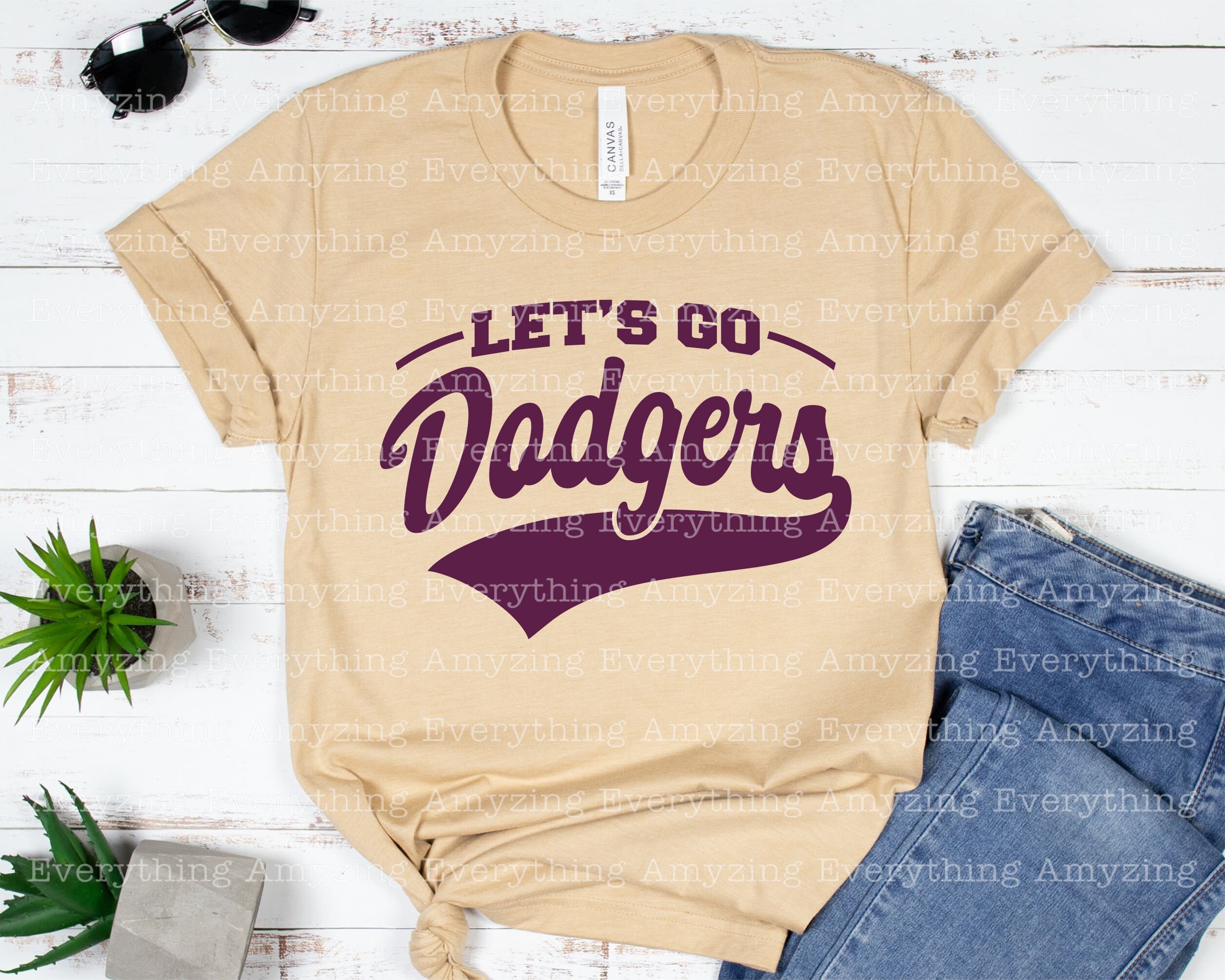 Let's Go Dodgers Svg, Dodgers Mascot Svg, Dodgers School Spirit ...