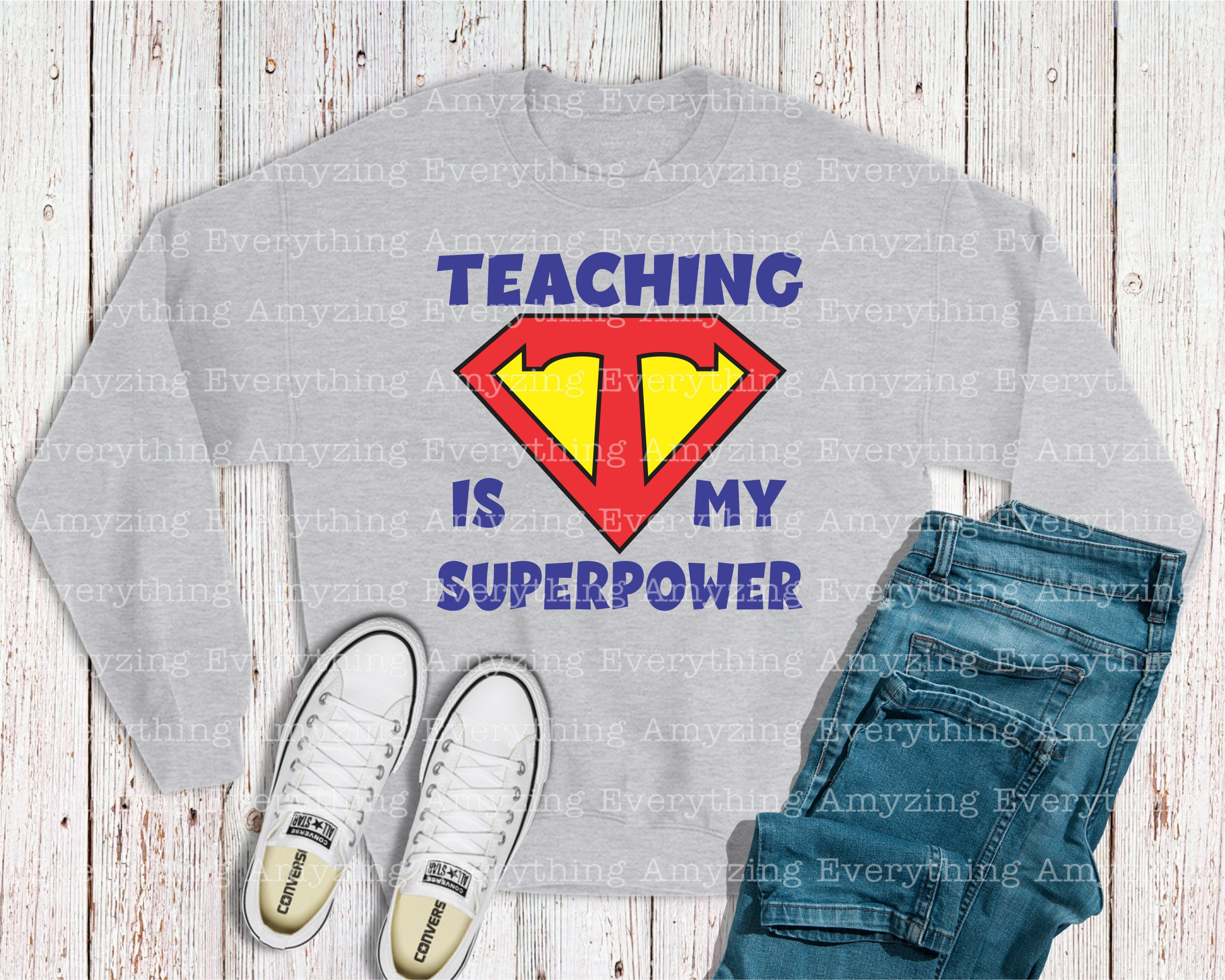 Teaching is My Superpower Svg, Teaching Svg, School Svg, Teacher Svg ...