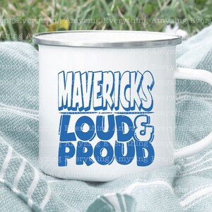 Mavericks Mascot Bundle Svg, Mavericks School Spirit Svg, Mavericks ...