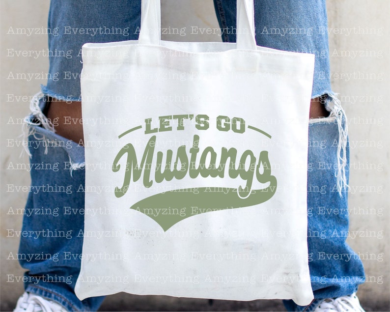 Let's Go Mustangs Svg, Mustangs Mascot Svg, Mustangs School Spirit Svg ...