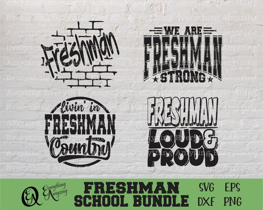 Freshman Class Bundle Svg, High School Freshman Svg, Back to School Svg ...
