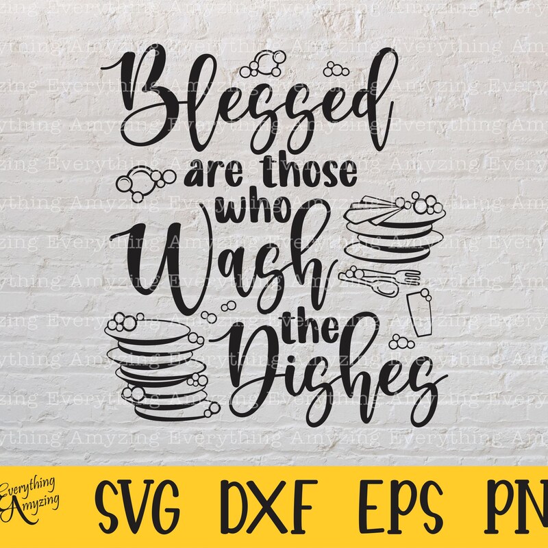 Wash Dishes Sign - Etsy