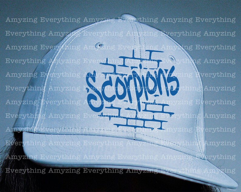 Scorpions Graffiti Svg, Scorpions Mascot Svg, Scorpion School Spirit ...