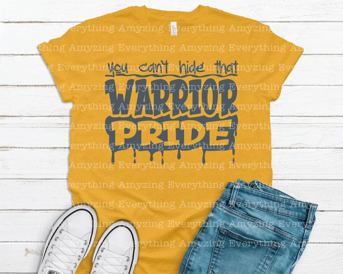 Warrior Pride Svg, Warriors Mascot Svg, Warriors School Spirit Svg ...