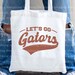 Let's Go Gators Svg, Gators Mascot Svg, Gators School Spirit Svg ...