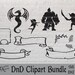 Dnd Clipart Bundle Svg, Dungeons and Dragons Svg, Dnd Dice Svg, Dnd ...