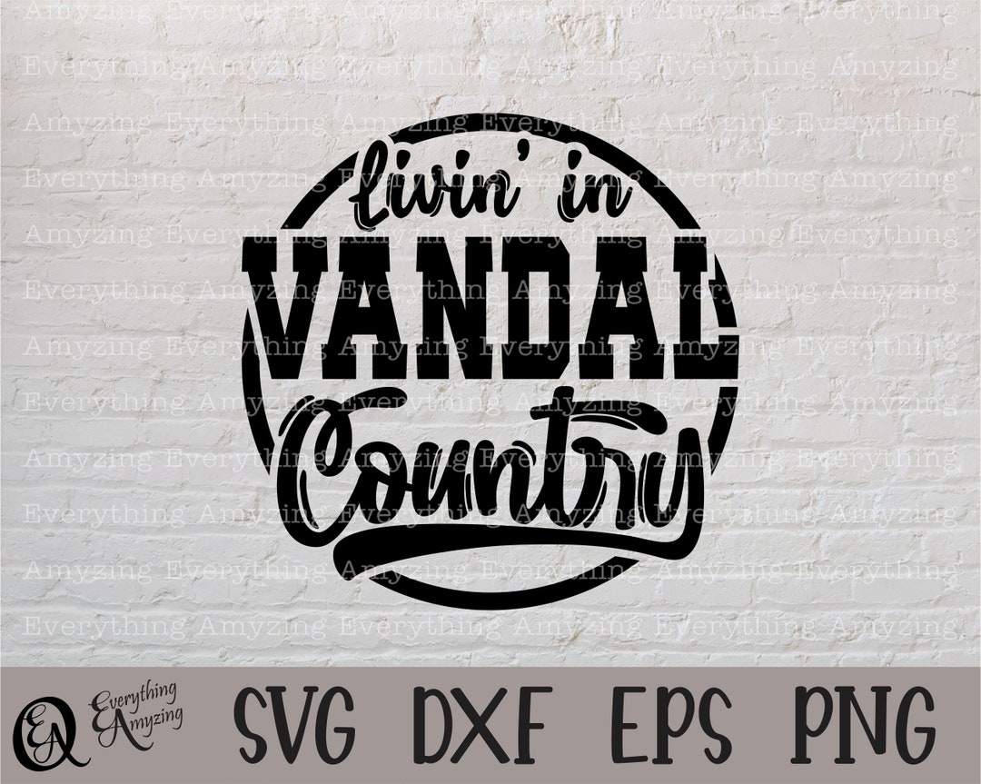 Vandal Country Svg, Vandals Mascot Svg, Vandals School Spirit Svg ...