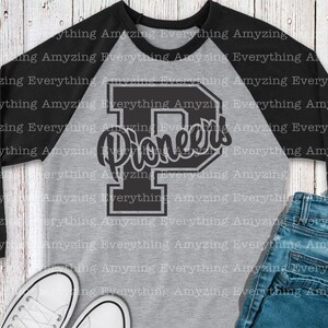 Pioneers Svg, Pioneers Mascot Svg, Pioneers School Spirit Svg, Pioneers ...
